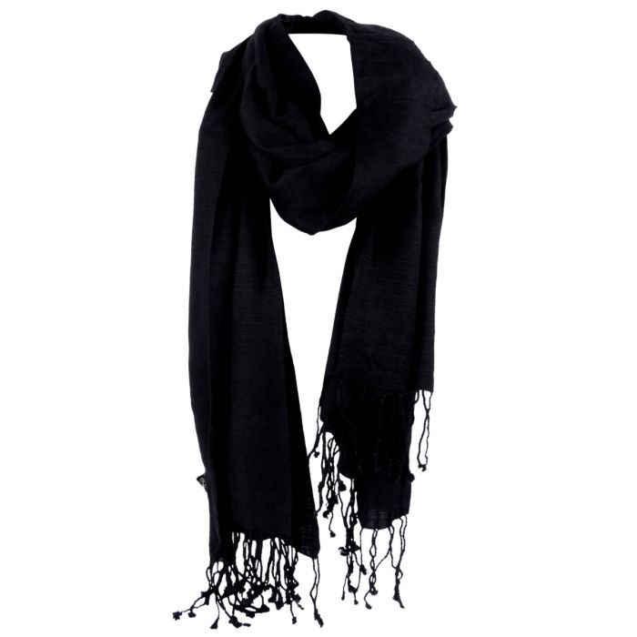 Large black wrap scarf store