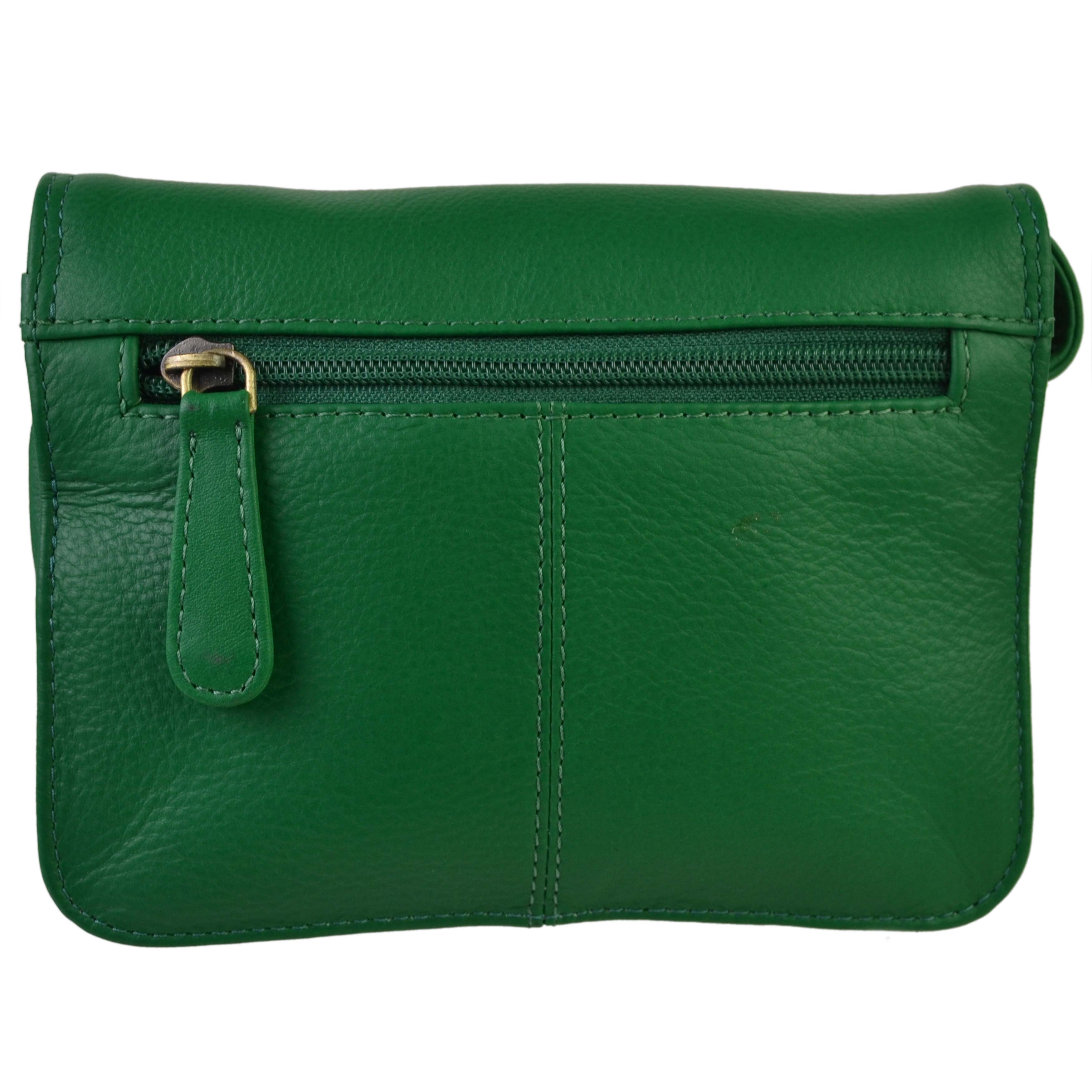 Ladies Small Leather CrossBody Bag by Hansson Nordic Blue Collection ...