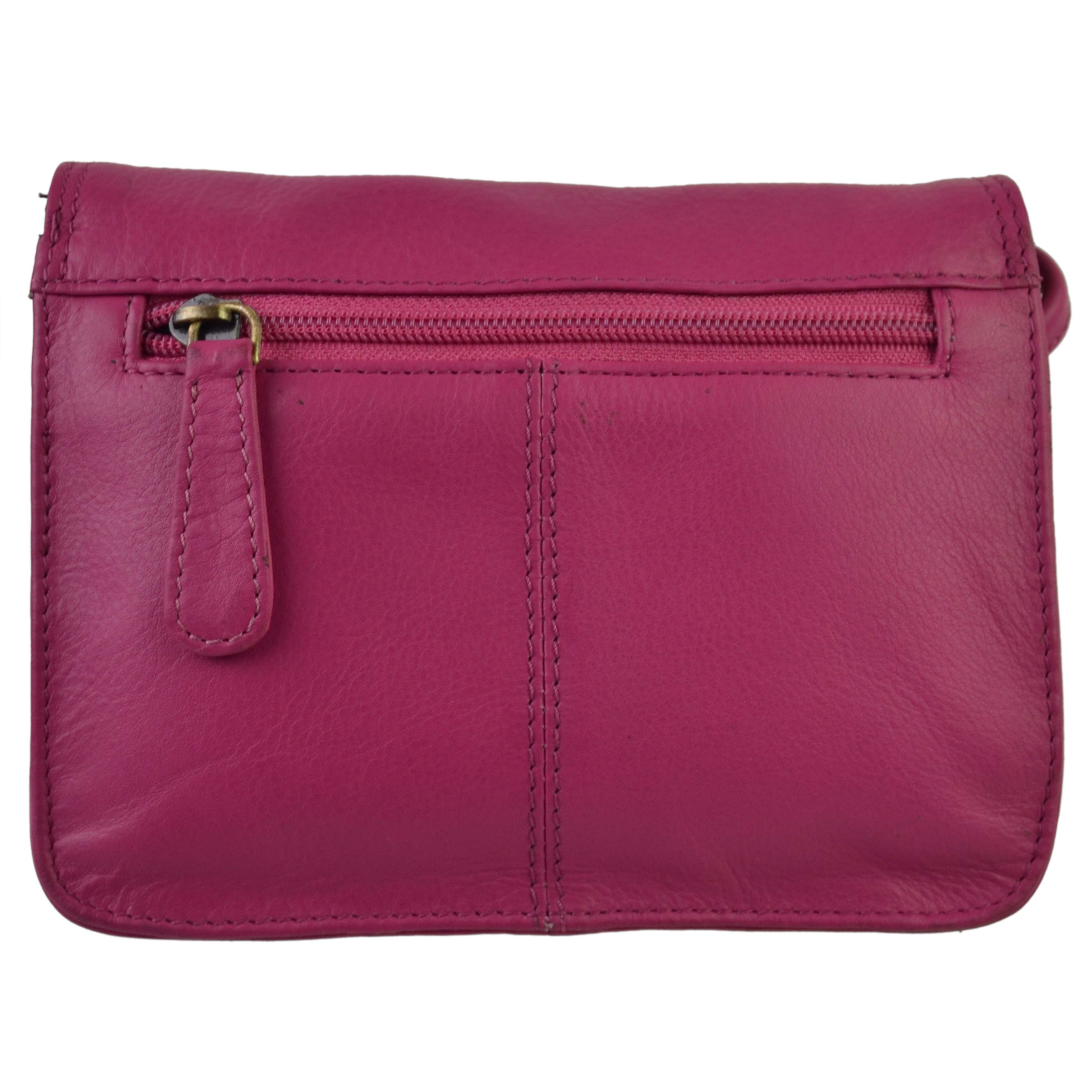 Ladies Small Leather CrossBody Bag by Hansson Nordic Blue Collection ...