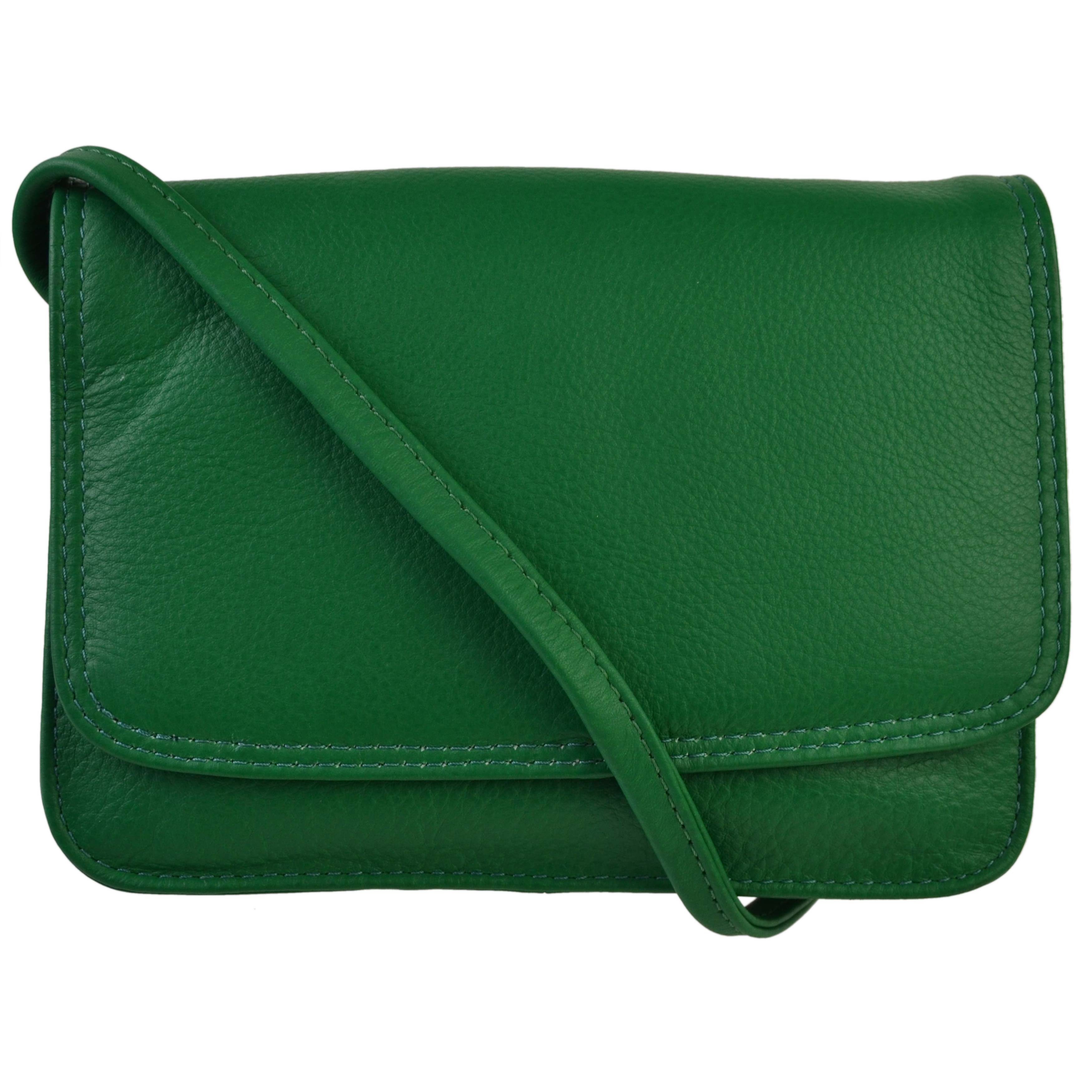 Ladies Small Leather CrossBody Bag by Hansson Nordic Blue Collection ...