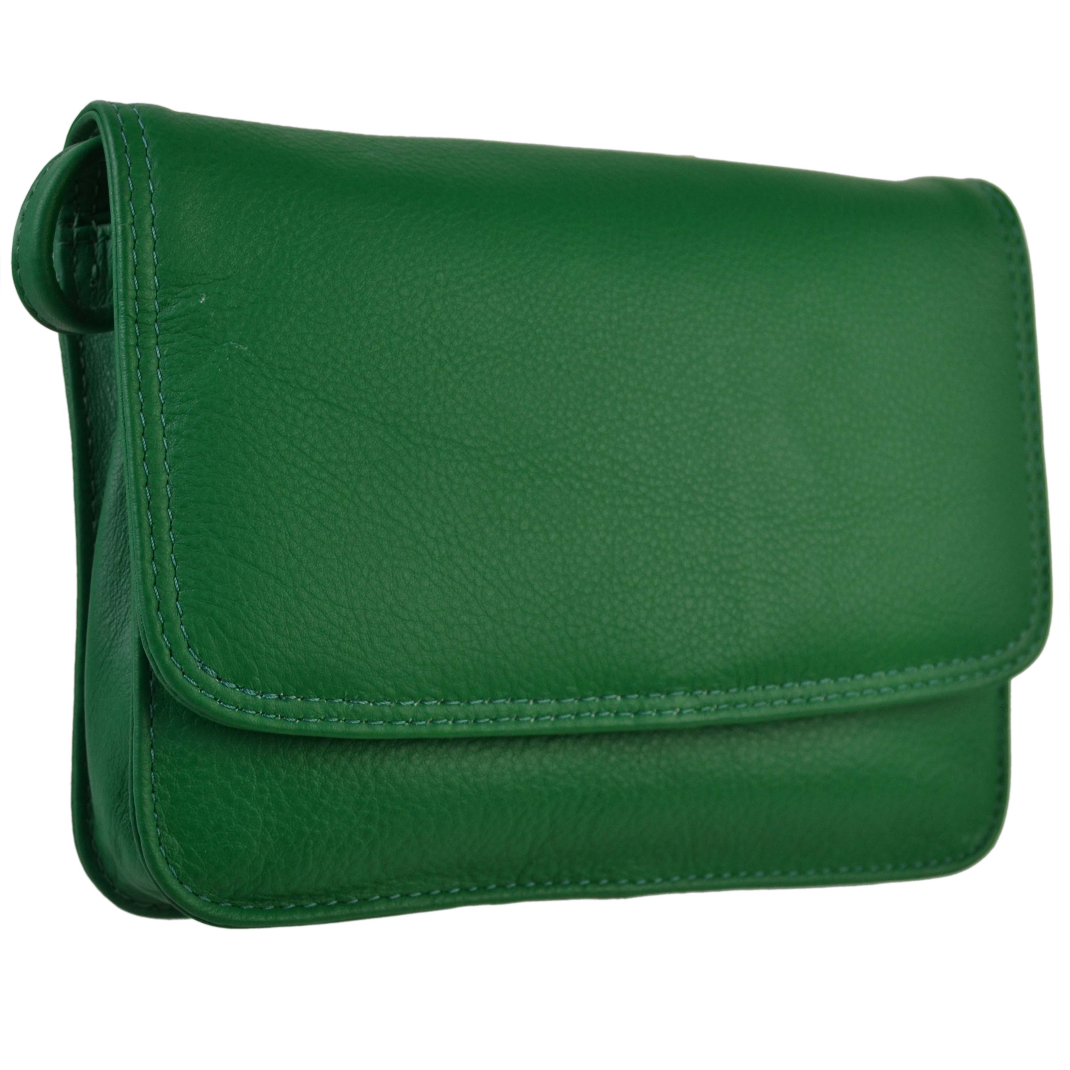 Ladies Small Leather CrossBody Bag by Hansson Nordic Blue Collection ...