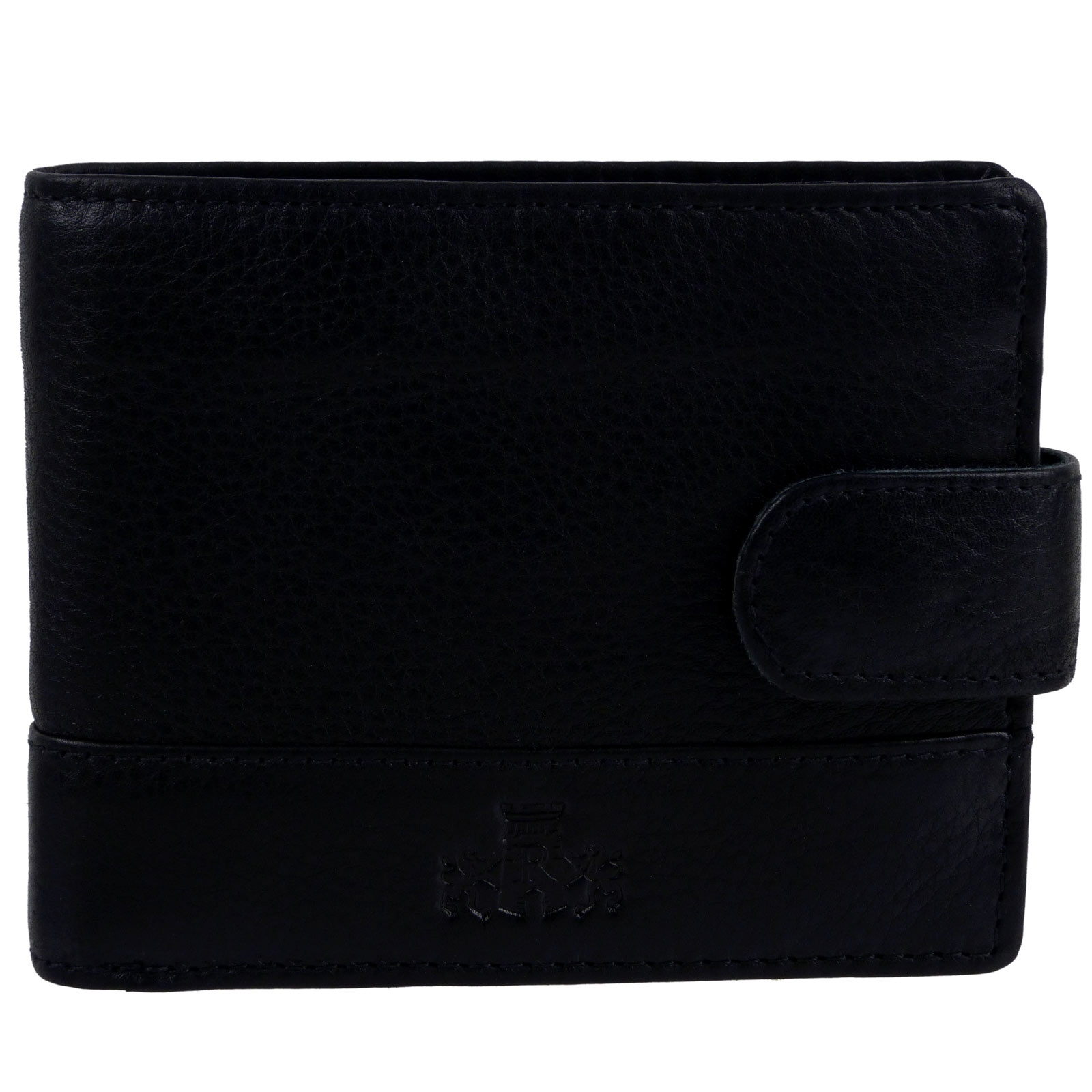 Rowallan of Scotland Leather Mens Wallet Tri-Fold Tabbed Coin & Card | eBay