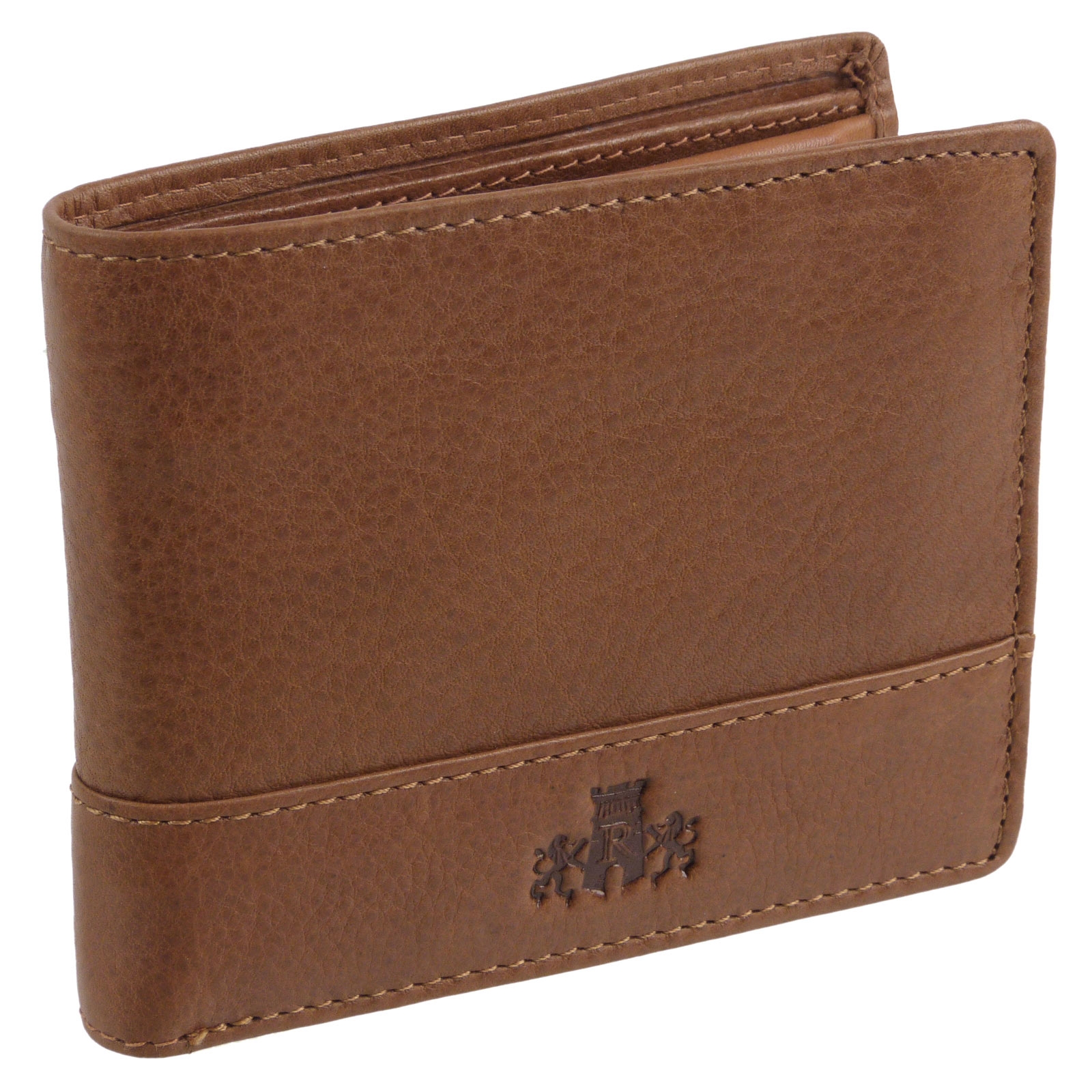 Rowallan of Scotland Leather Mens Flip Up Coin Pocket Wallet Gift Boxed ...