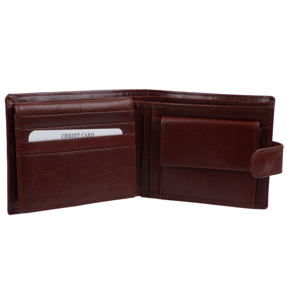 Mens Top Quality Tabbed Leather Wallet by Underwood & Tanner - Coin ...