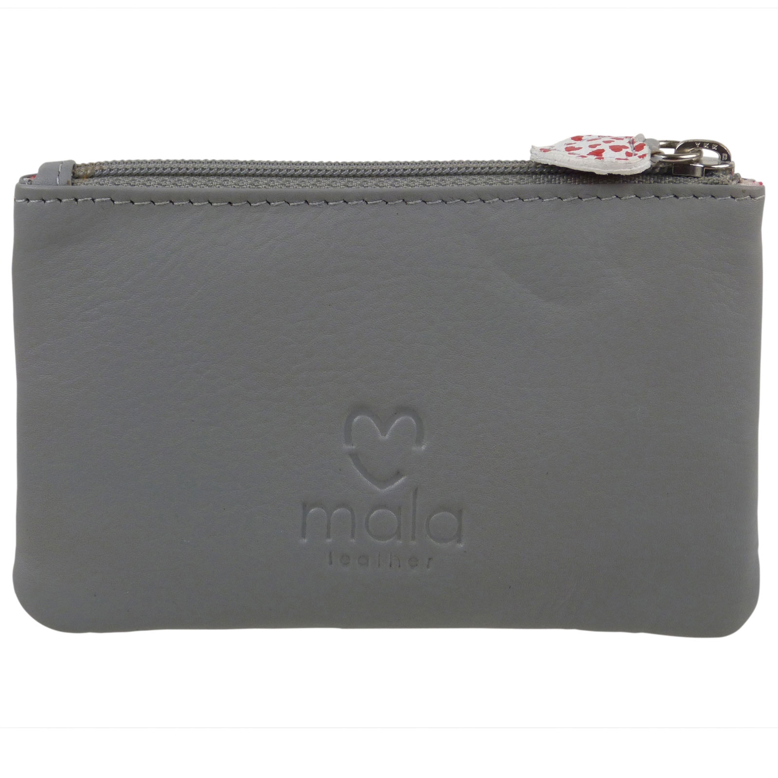 Ladies Leather Coin Purse/Wallet by Mala; Lucy Collection Handy Heart ...