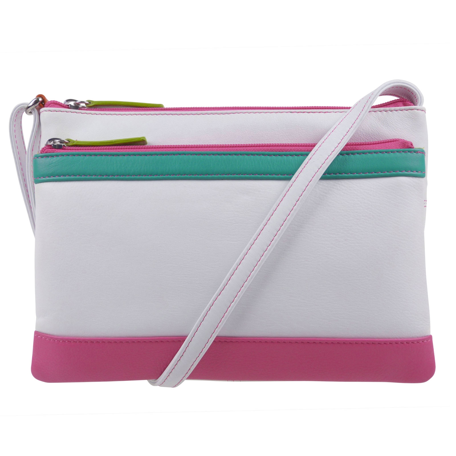 ili Leather Ladies Cross Body Shoulder Bag by Ili New York Colourful ...
