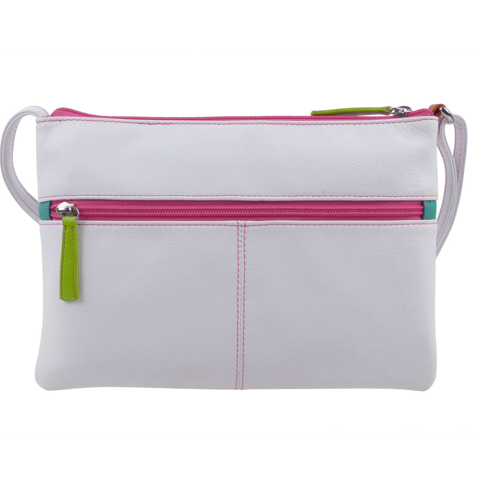 ili Leather Ladies Cross Body Shoulder Bag by Ili New York Colourful ...