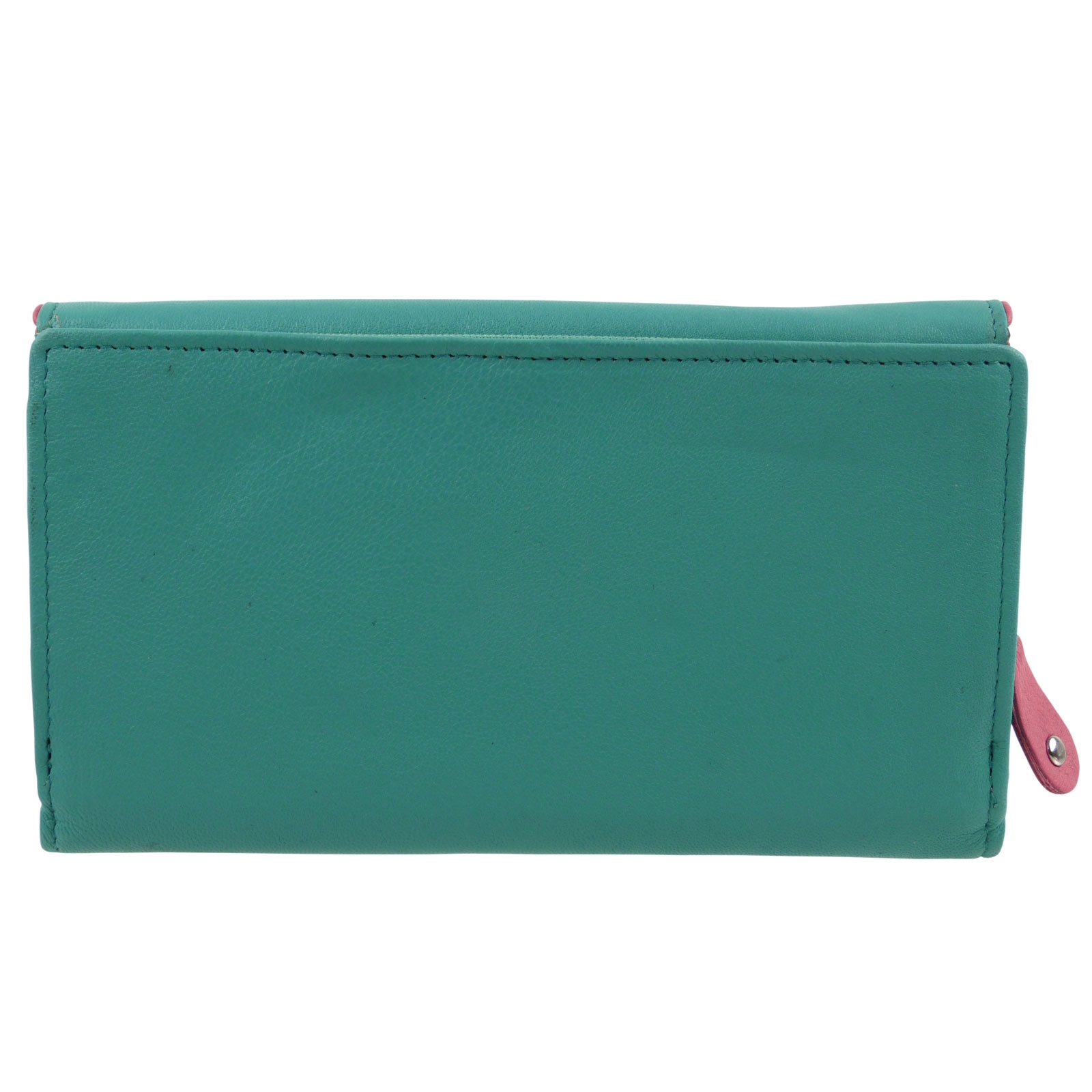 Mala Leather Ladies Tri-Fold Purse/Wallet Flamingo Freya Collection ...