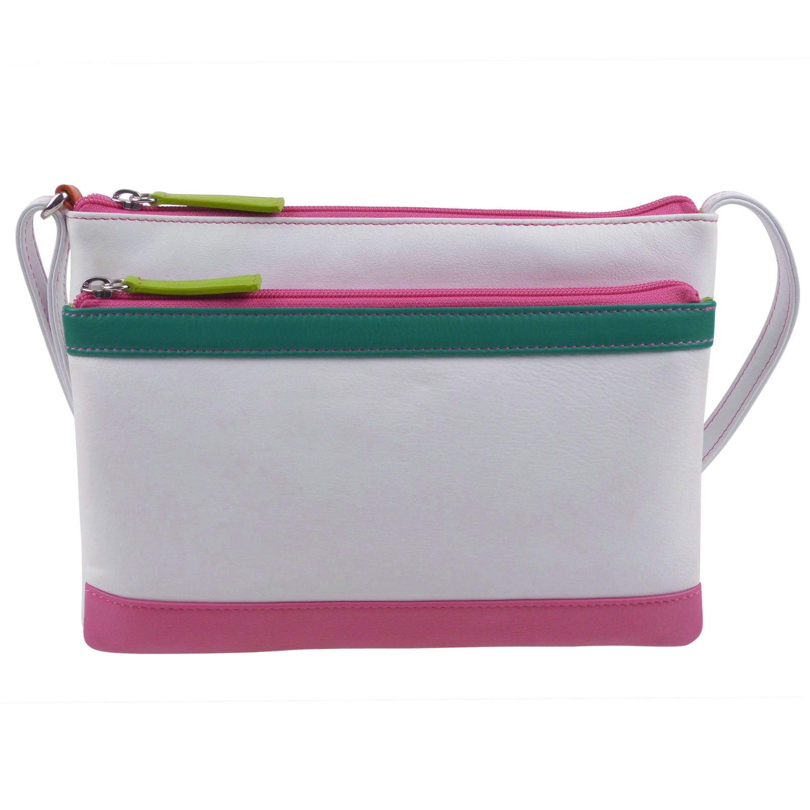 ili Leather Ladies Cross Body Shoulder Bag by Ili New York Colourful ...