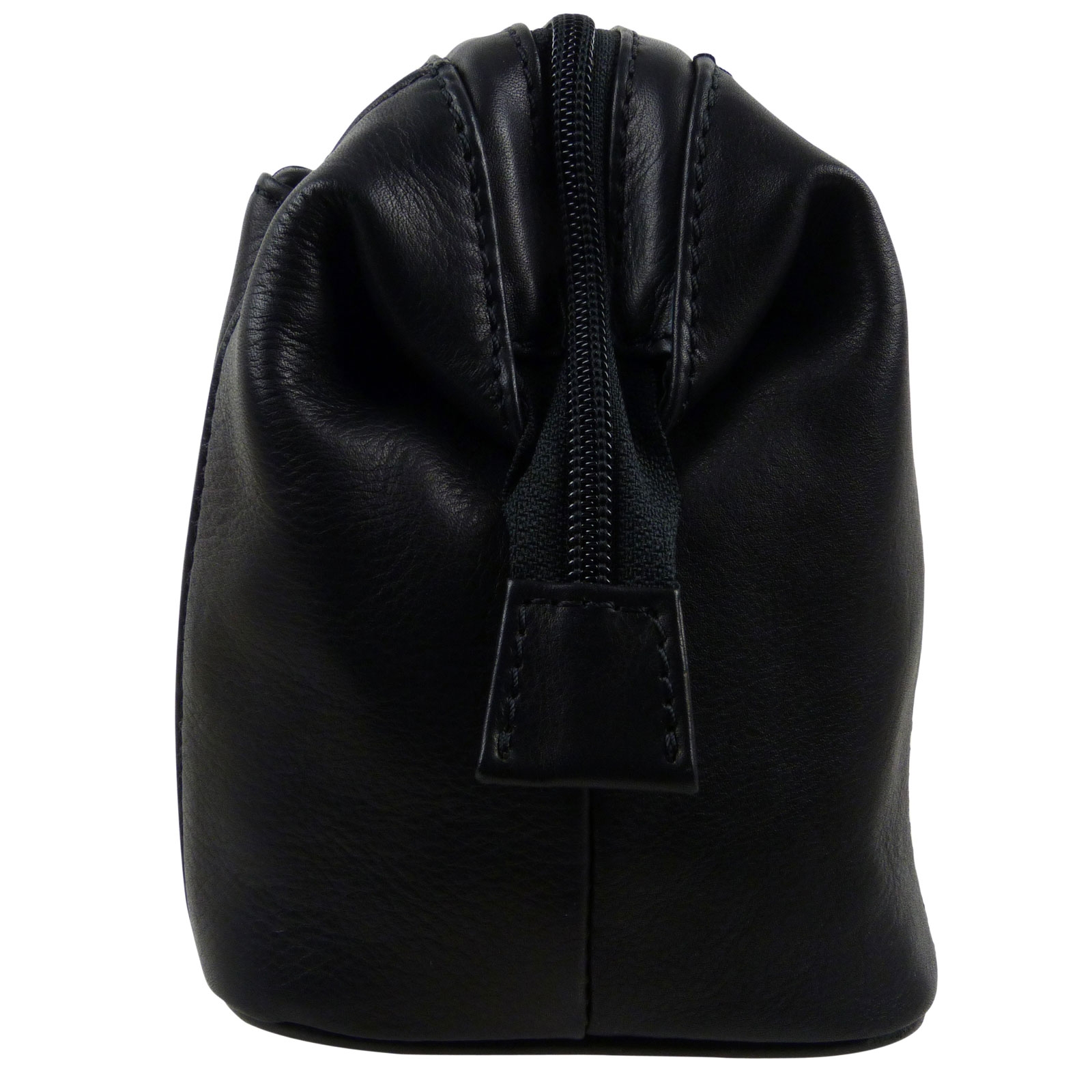 Oakridge Leather Mens Medium Top Frame Washbag/Toiletry Bag | eBay