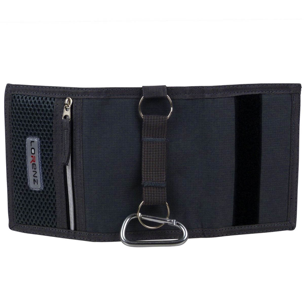Mens Boys Sports Wallet Nylon Belt Clip Credit/Debit Card TriFold 3 ...