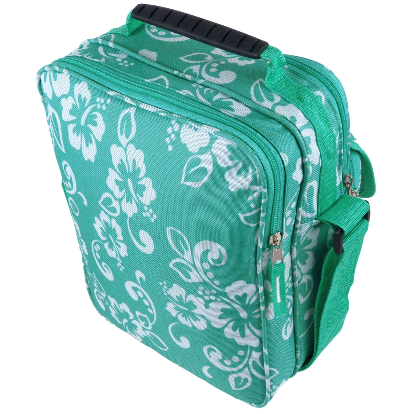 SPECIAL BOGOF - RED-X Mens Womans Funky Hibiscus Canvas Cross Body ...