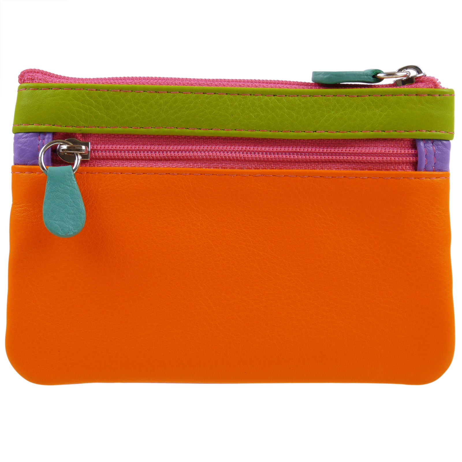 Colourful Leather Coin Purses With Integral Key Fob By iLi New York 11 ...