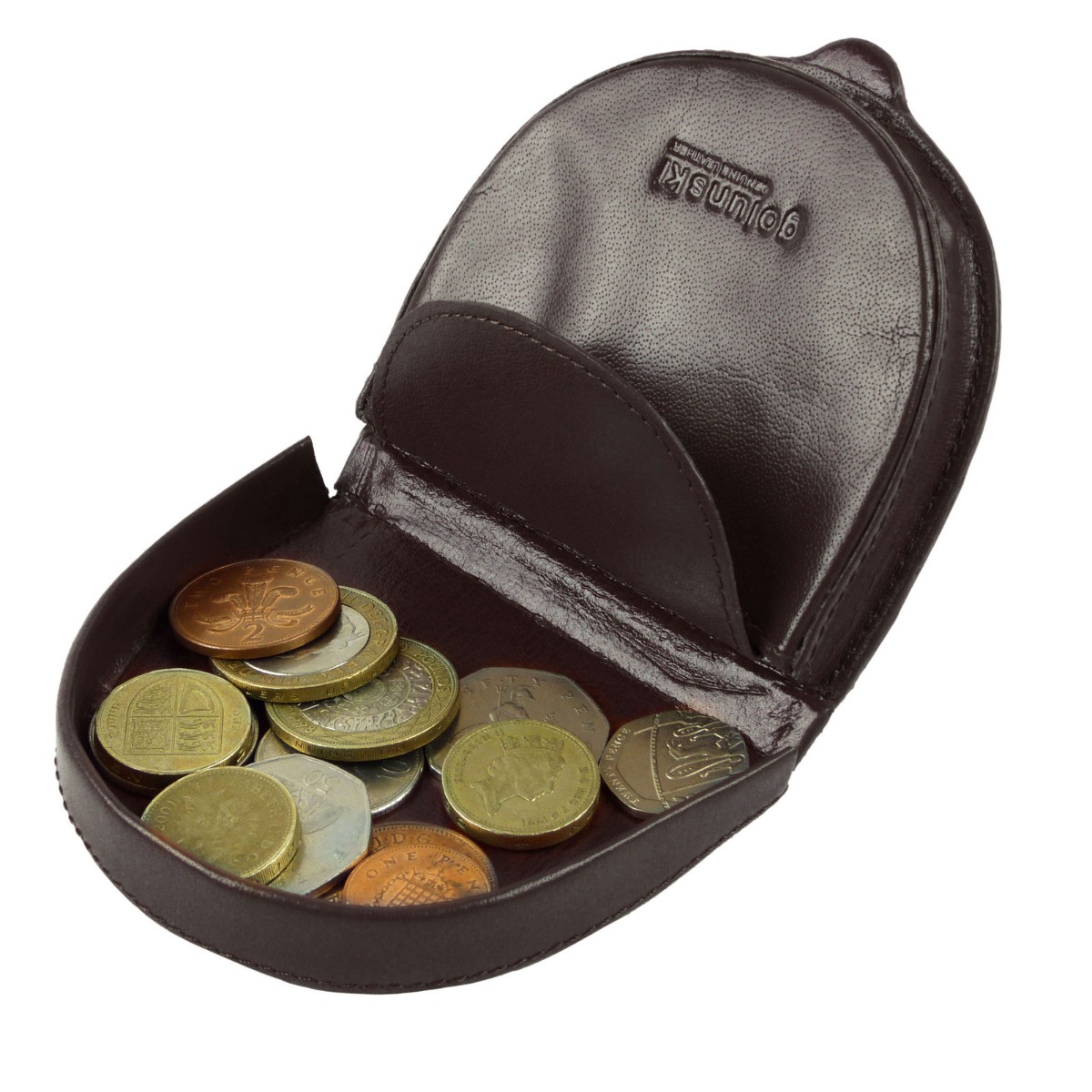 Mens Gents Top Quality Leather Coin Tray by Golunski Purse Wallet | eBay