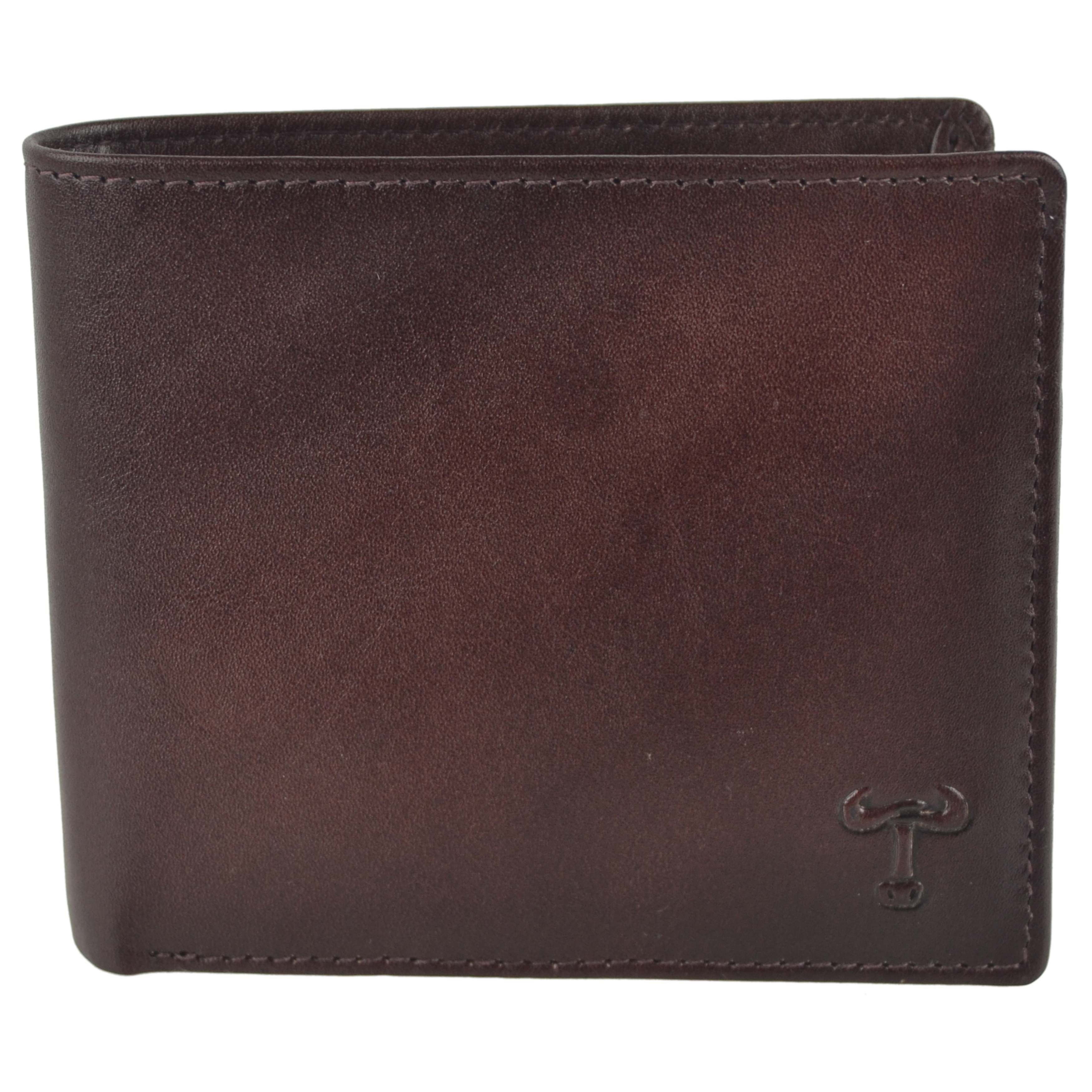 Mens Grained Leather Wallet by Mala; Toro Collection Stylish Handy Gift ...