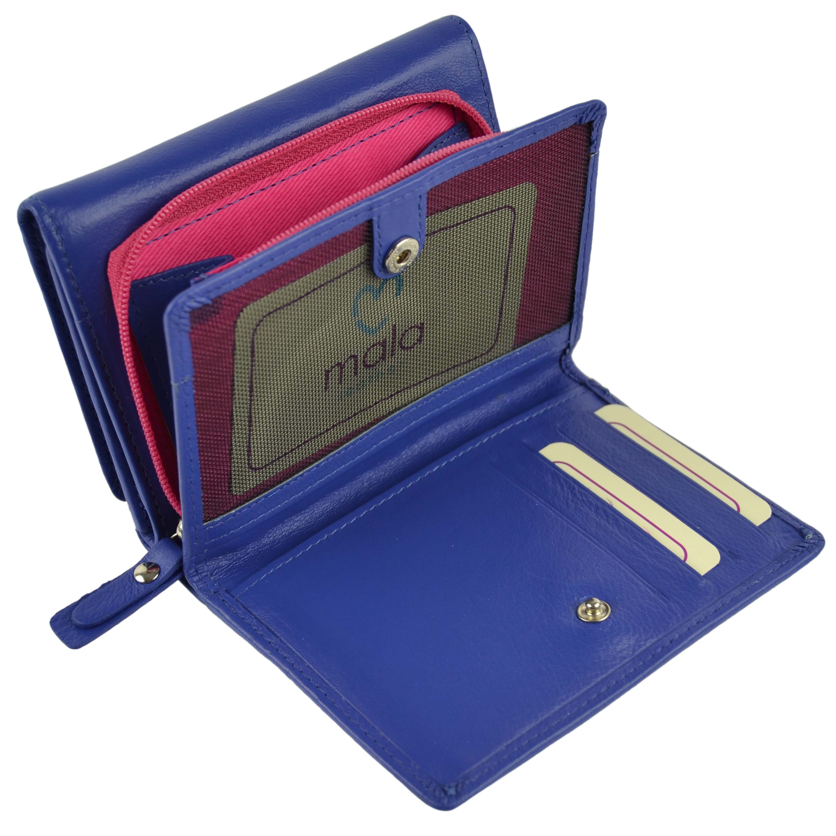 Ladies Compact Leather Purse/Wallet by Mala; Chi Chi Collection Pandas ...