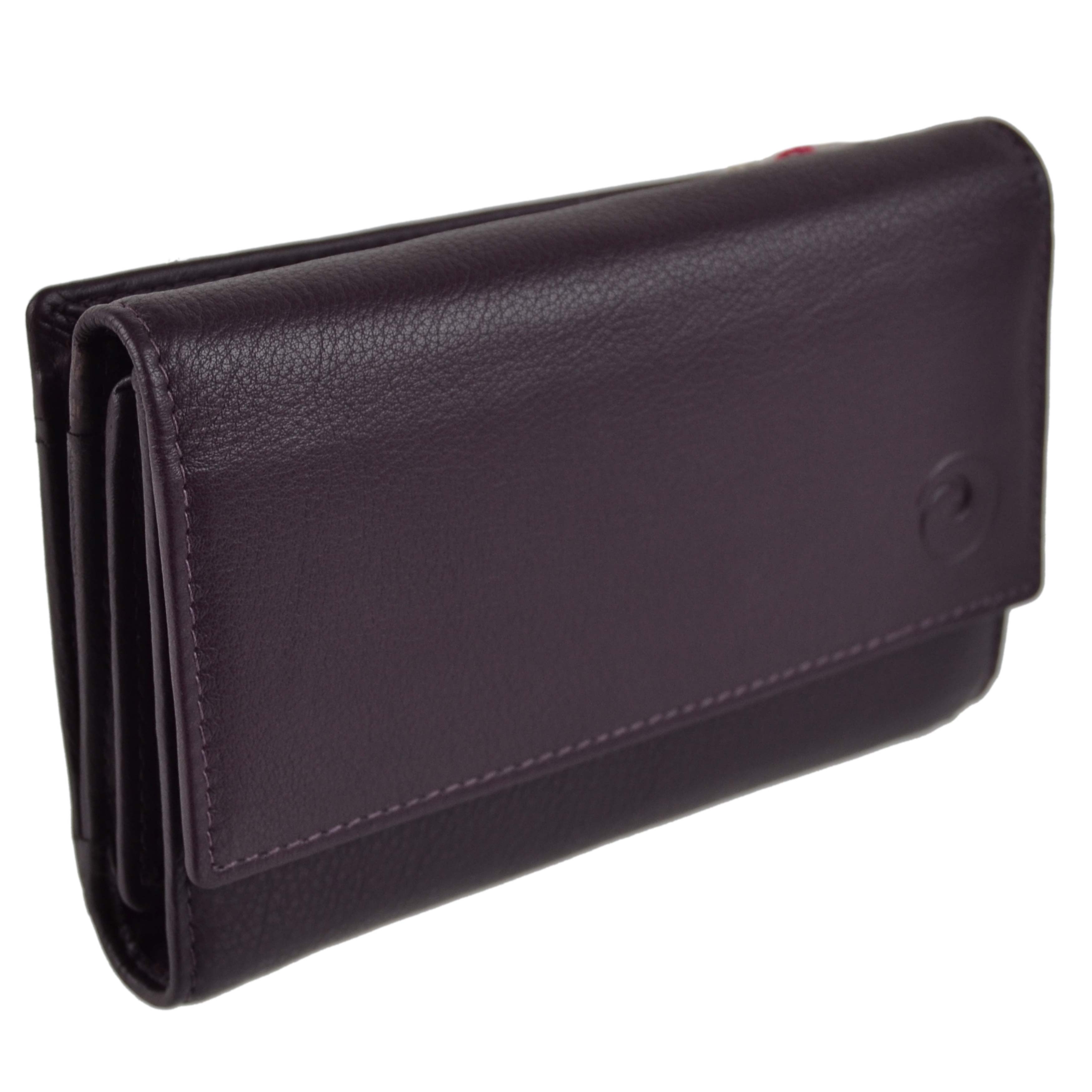 Quality Ladies Soft Leather RFID Protection Purse Wallet by Mala Origin ...