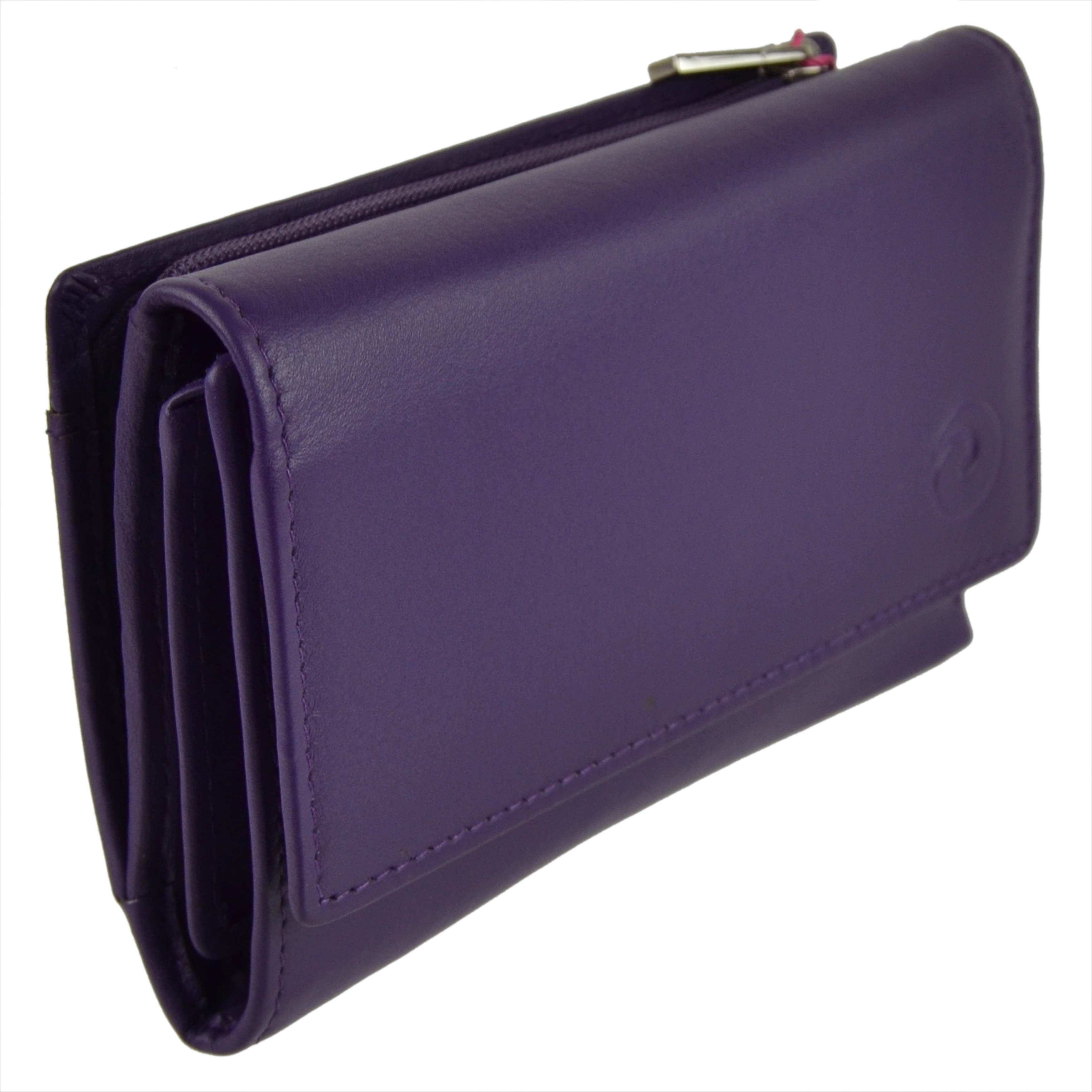 Quality Ladies Soft Leather RFID Protection Purse Wallet by Mala Origin ...