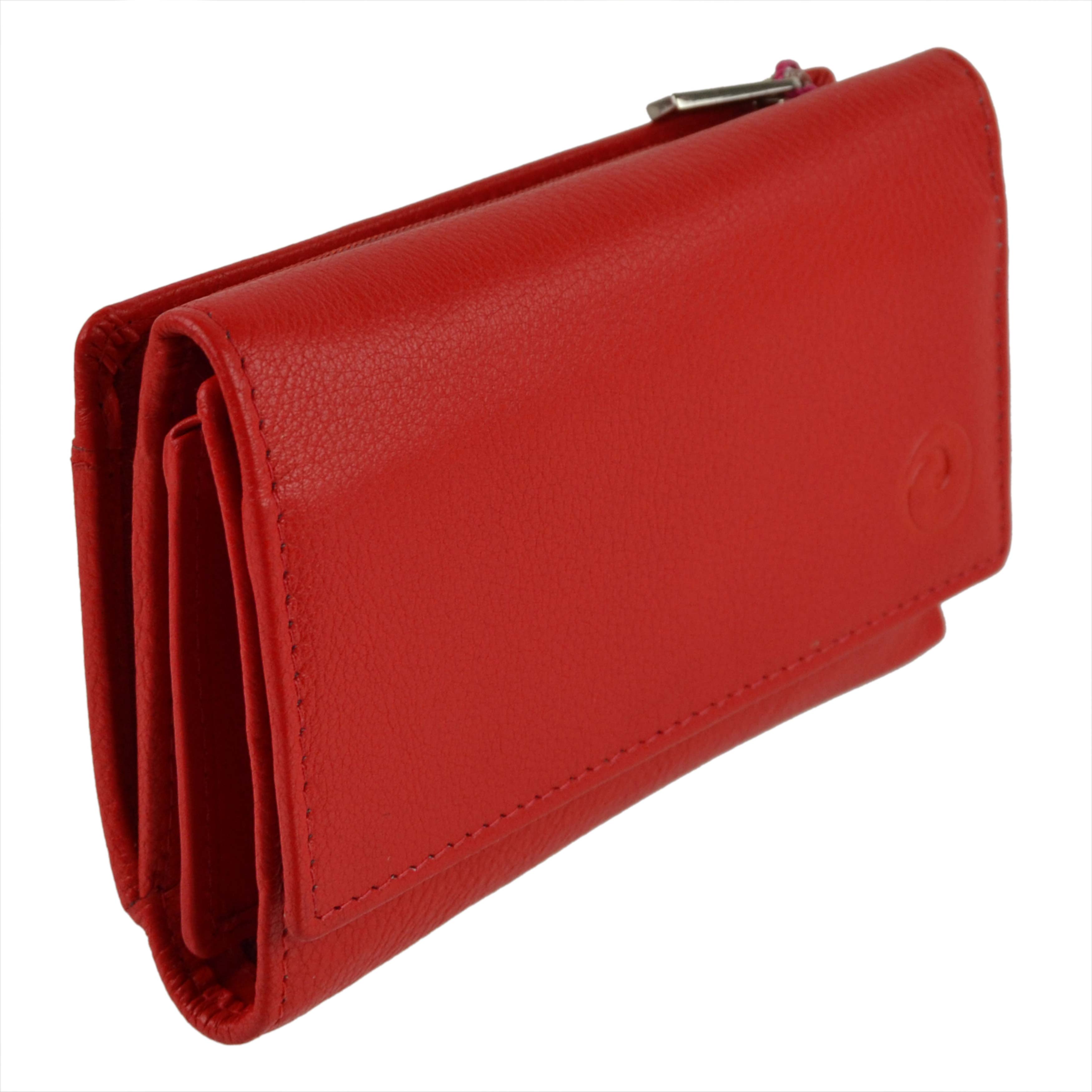 Quality Ladies Soft Leather RFID Protection Purse Wallet by Mala Origin ...