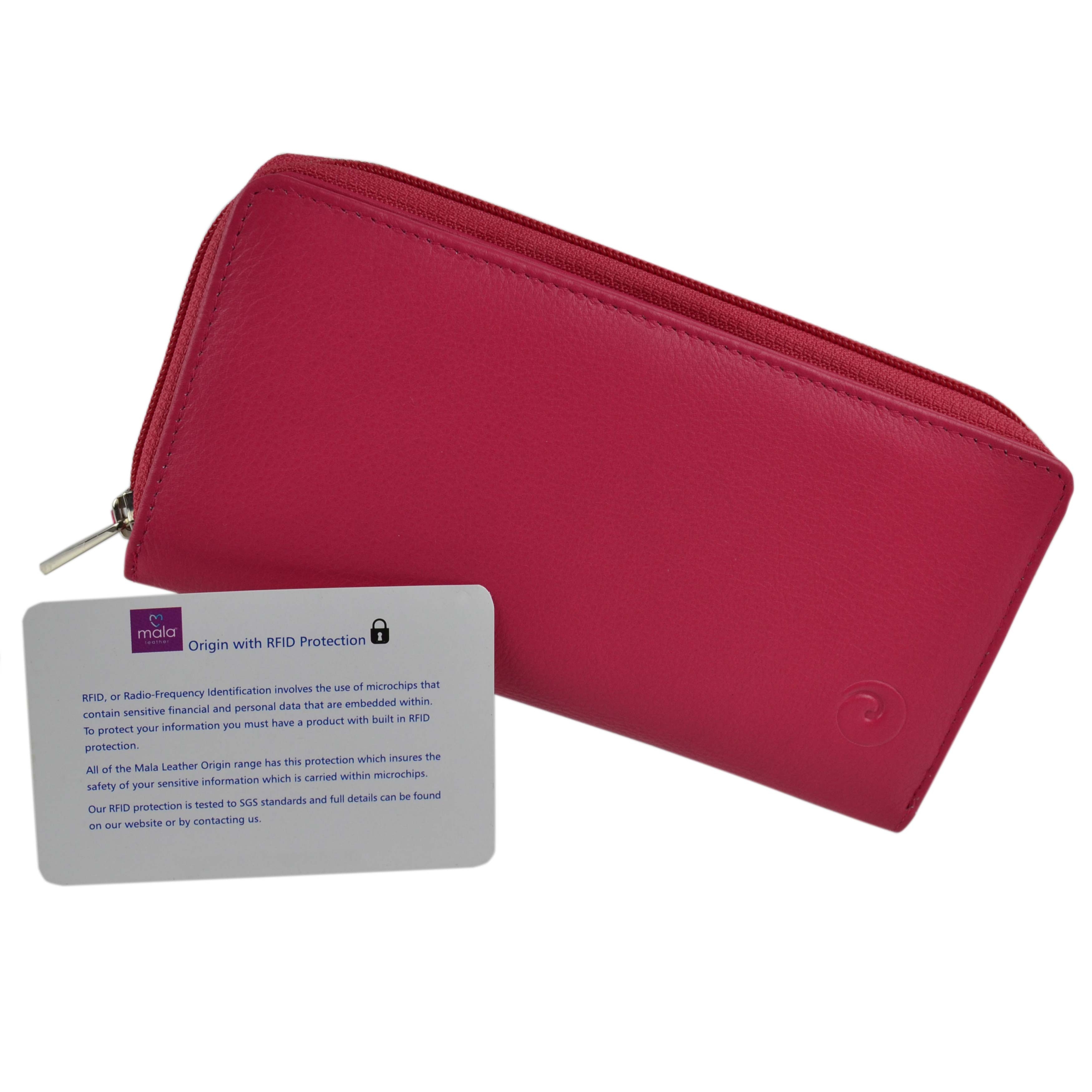 Top Quality Ladies Long Soft Leather RFID Protection Purse Wallet by ...