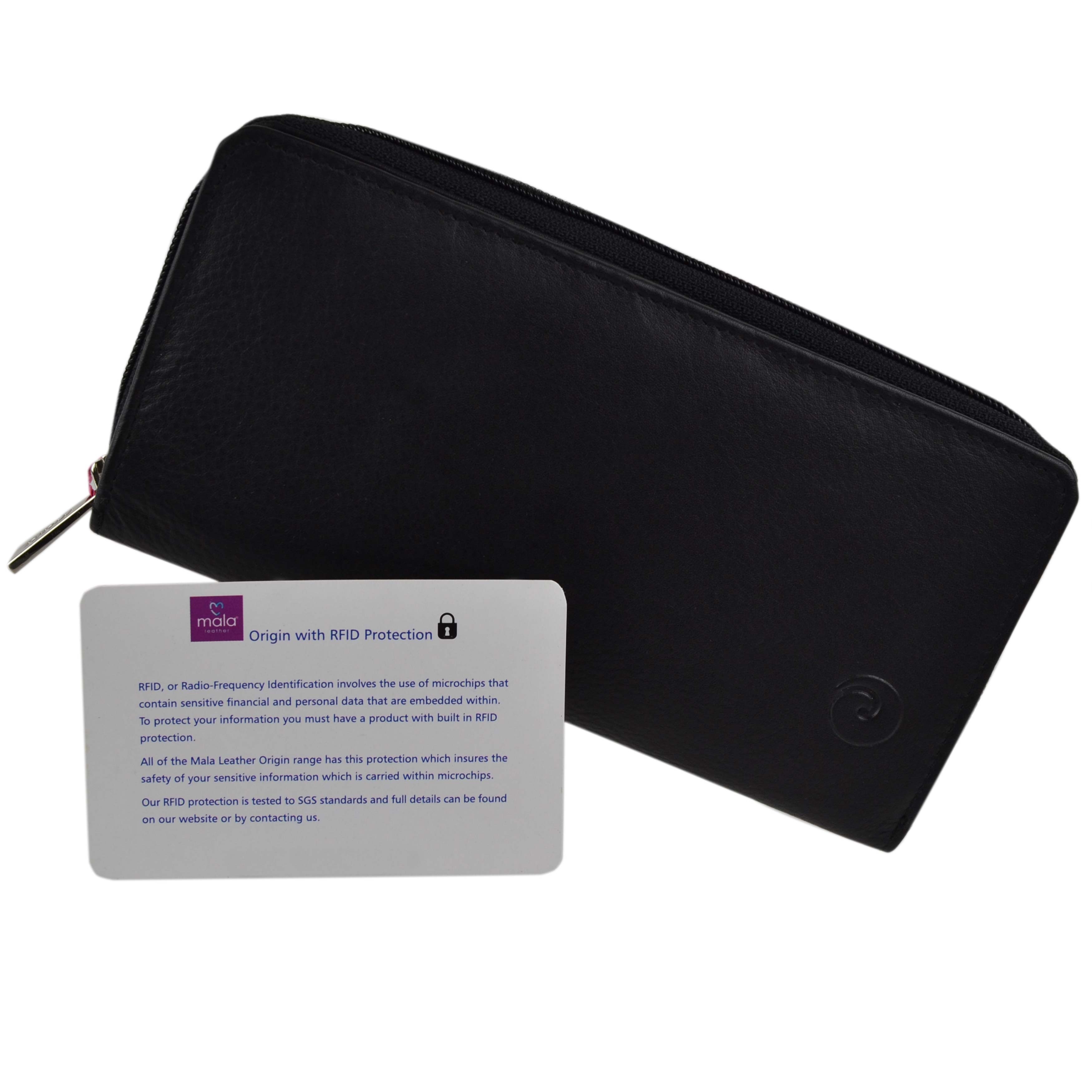 Top Quality Ladies Long Soft Leather RFID Protection Purse Wallet by ...