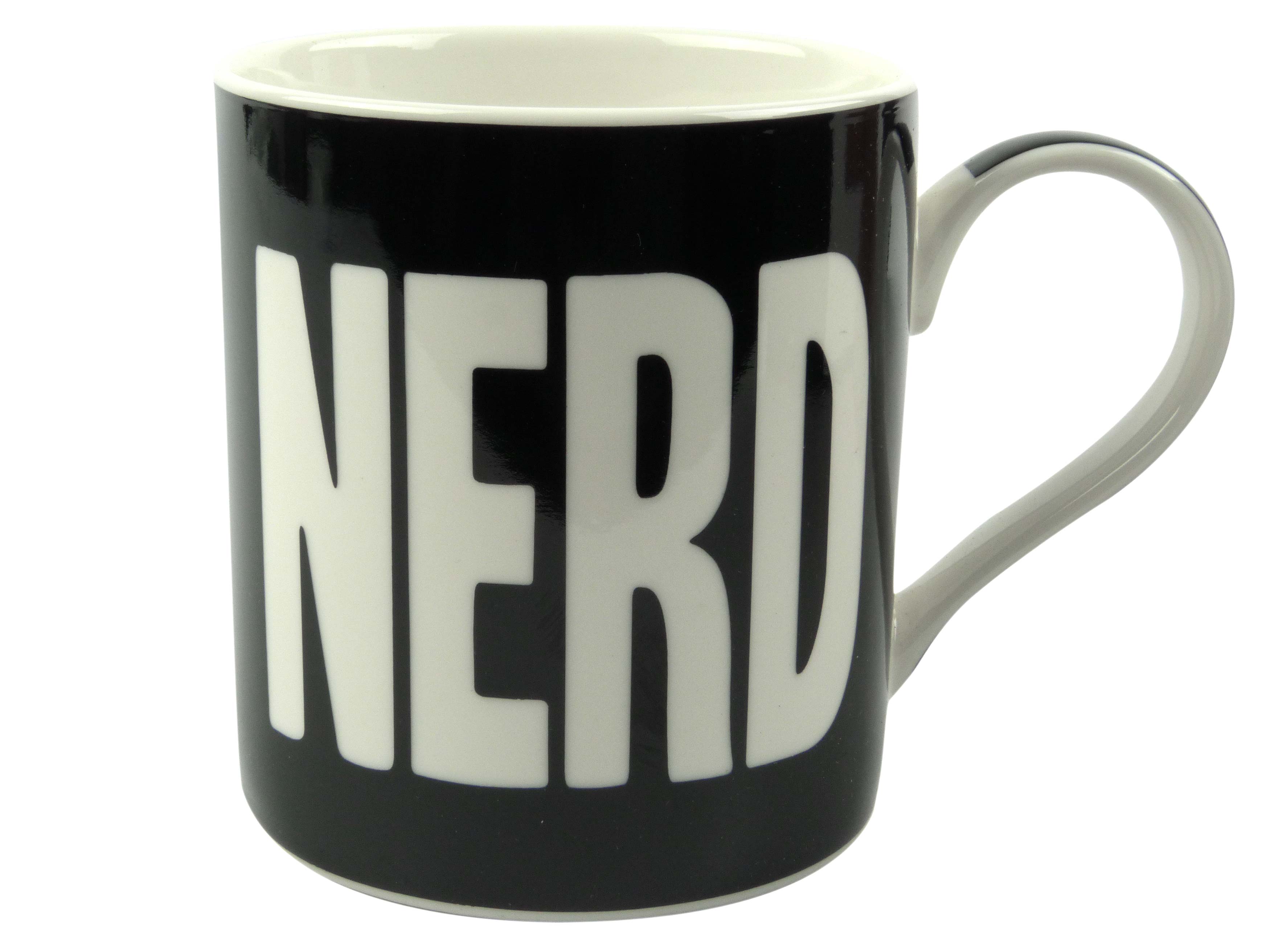GEEK or NERD Fine China MUG CUP Gift Boxed Present Work Student ...