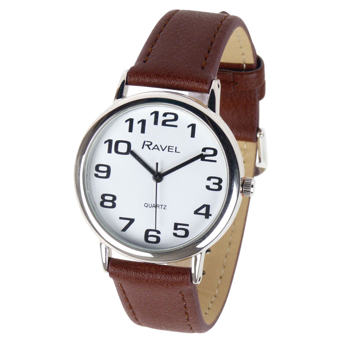 Unisex Fashion Watch RAVEL Classic BOLD Numbers Easy Read | eBay