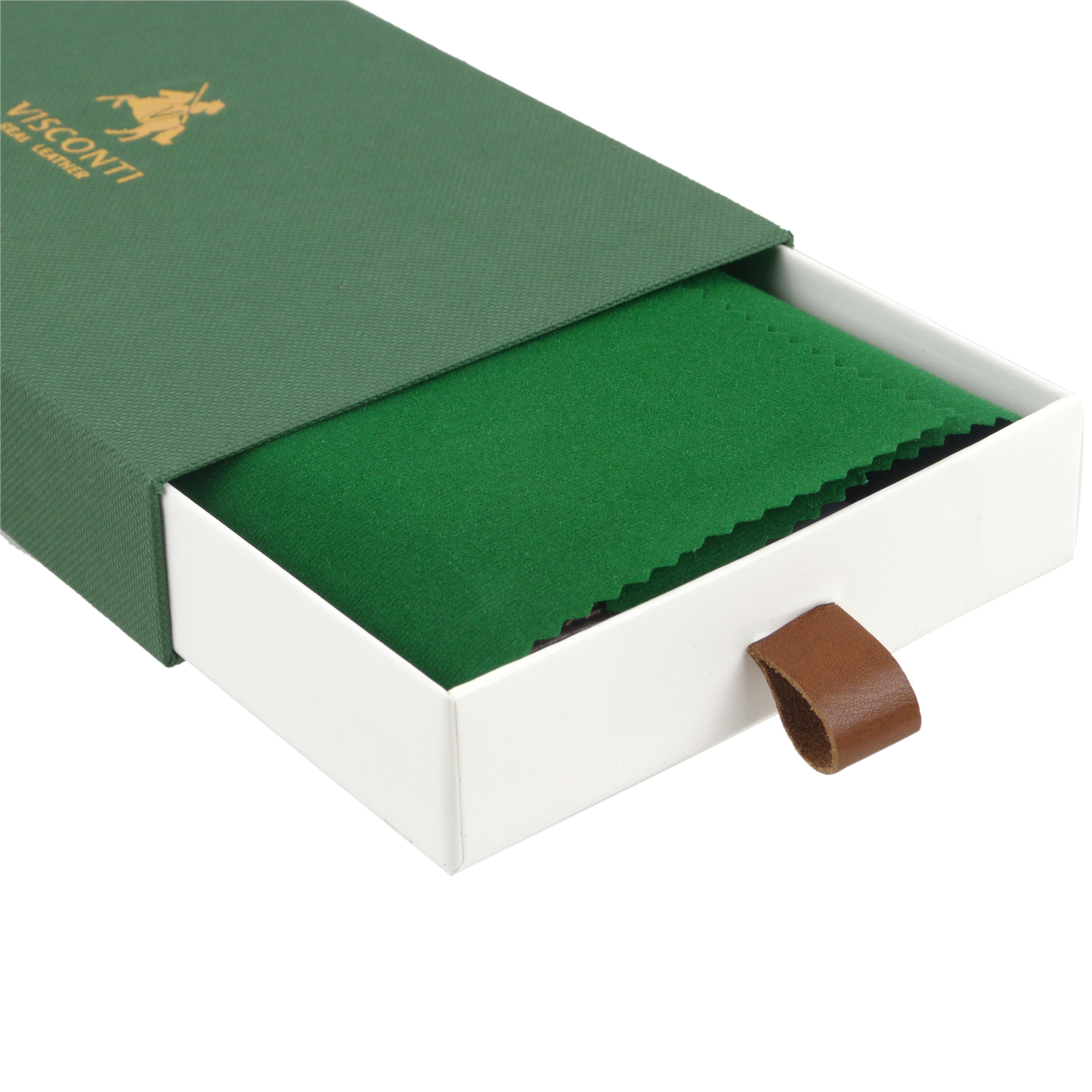 Mens Italian Leather Stylish RFID Protected Suit Wallet by Visconti ...